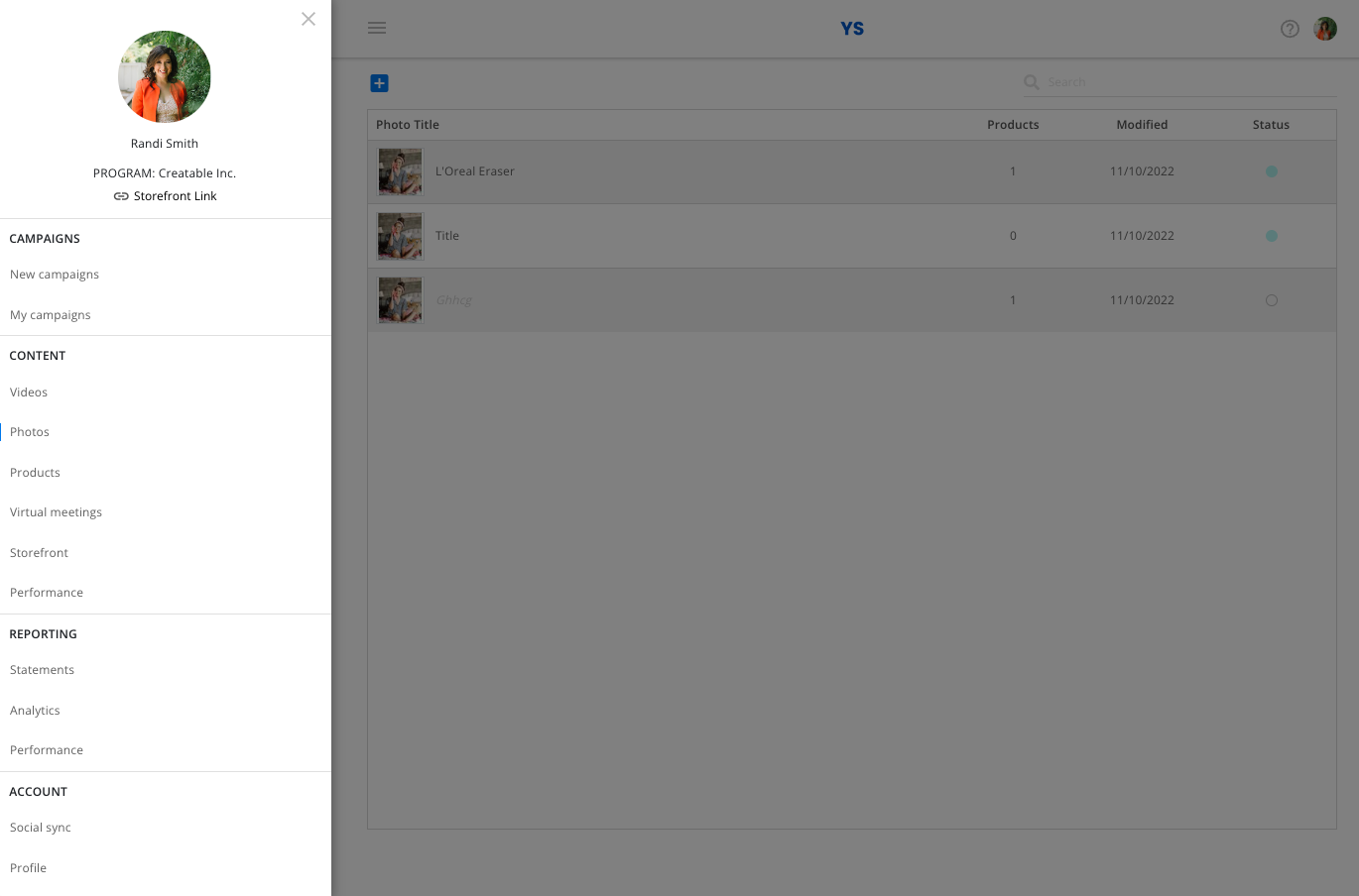 Setting up your Social Sync